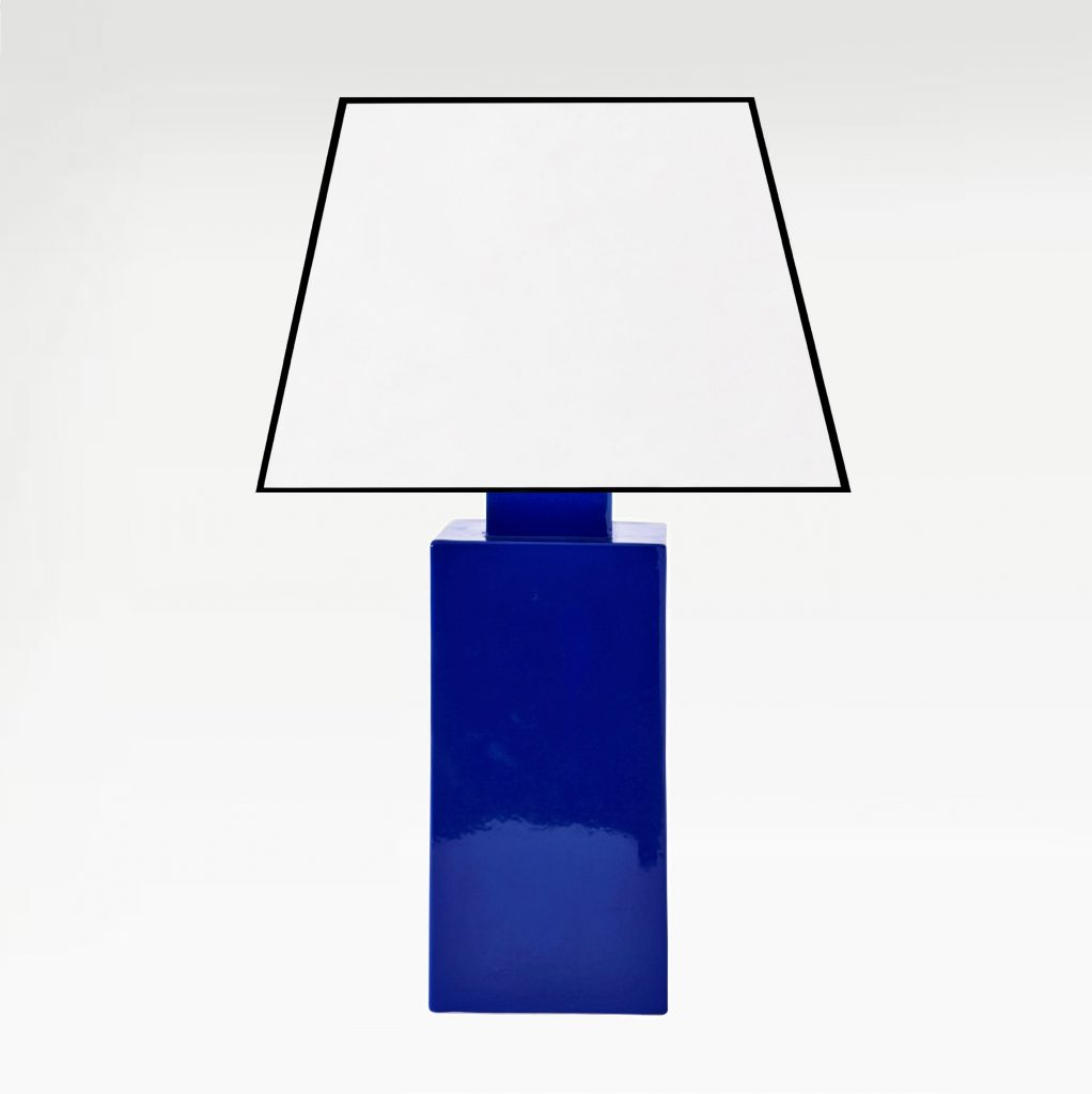 The SQUARE BLUE Lamp - Epoca
